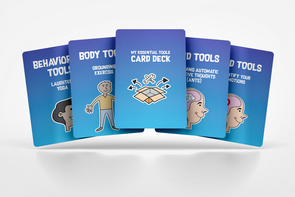 Essential Tools Card Deck – The Mental Wellness Space